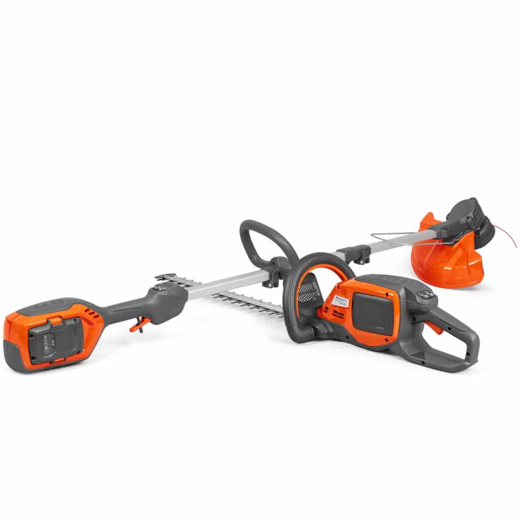Husqvarna 215iL Battery Grass Trimmer & 215iHD45 Cordless Hedge Trimmer ...