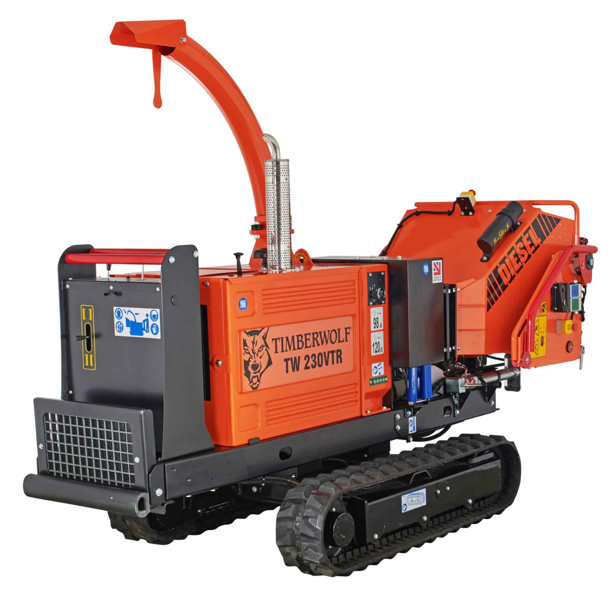 Timberwolf TW 230VTR Diesel Wood Chipper - Landpower Machinery