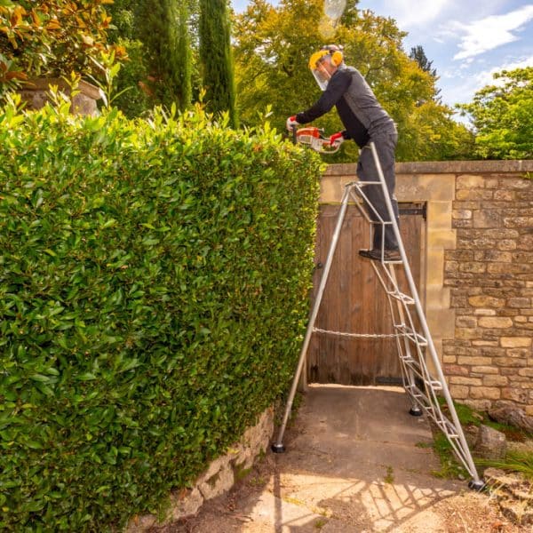 Henchman Tripod Ladder with 1 Adjustable Leg - Landpower Machinery